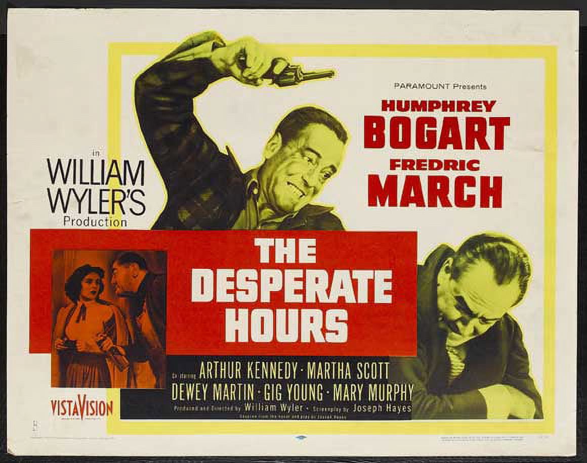 The Desperate Hours POSTER (22x28) (1955) (Half Sheet Style B ...