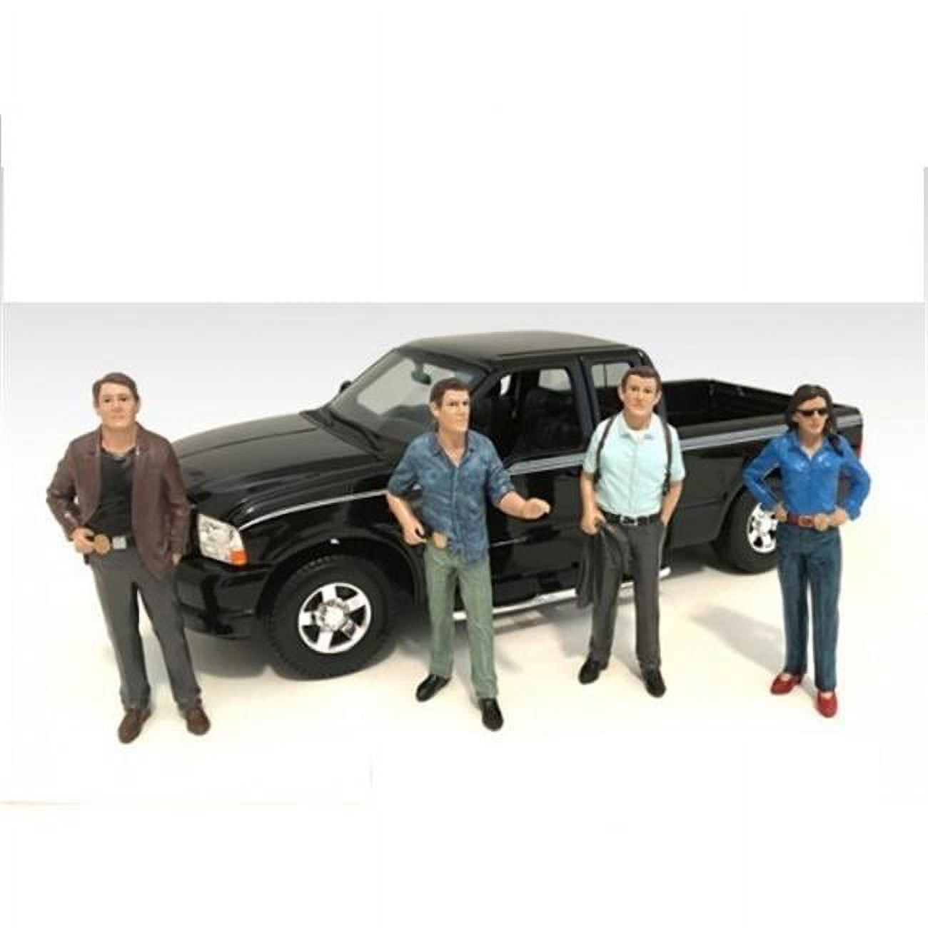 The Detective Figure Set for 1-24 Scale Models, 4 Piece - Walmart.com