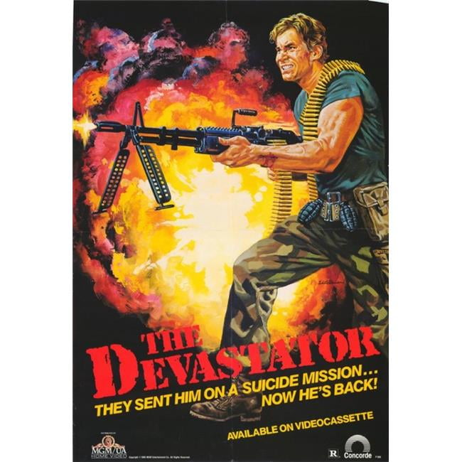 The Devastator Movie Poster - 27 x 40 in. - Walmart.com