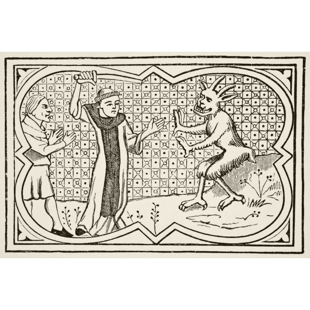 The Devil Attempts To Seize A Magician Who Had Formed A Pact With Him ...