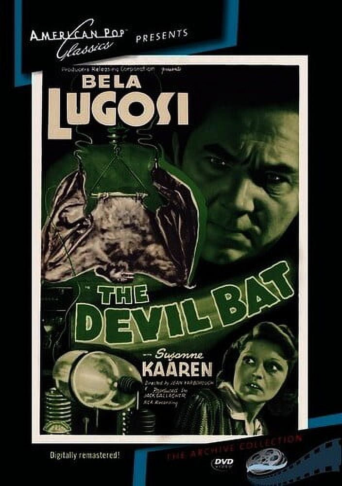 The Devil Bat (DVD), American Pop Classic, Horror - Walmart.com