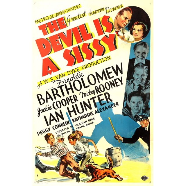 The Devil Is A Sissy Us Poster Art From Top: Ian Hunter Peggy Conklin ...