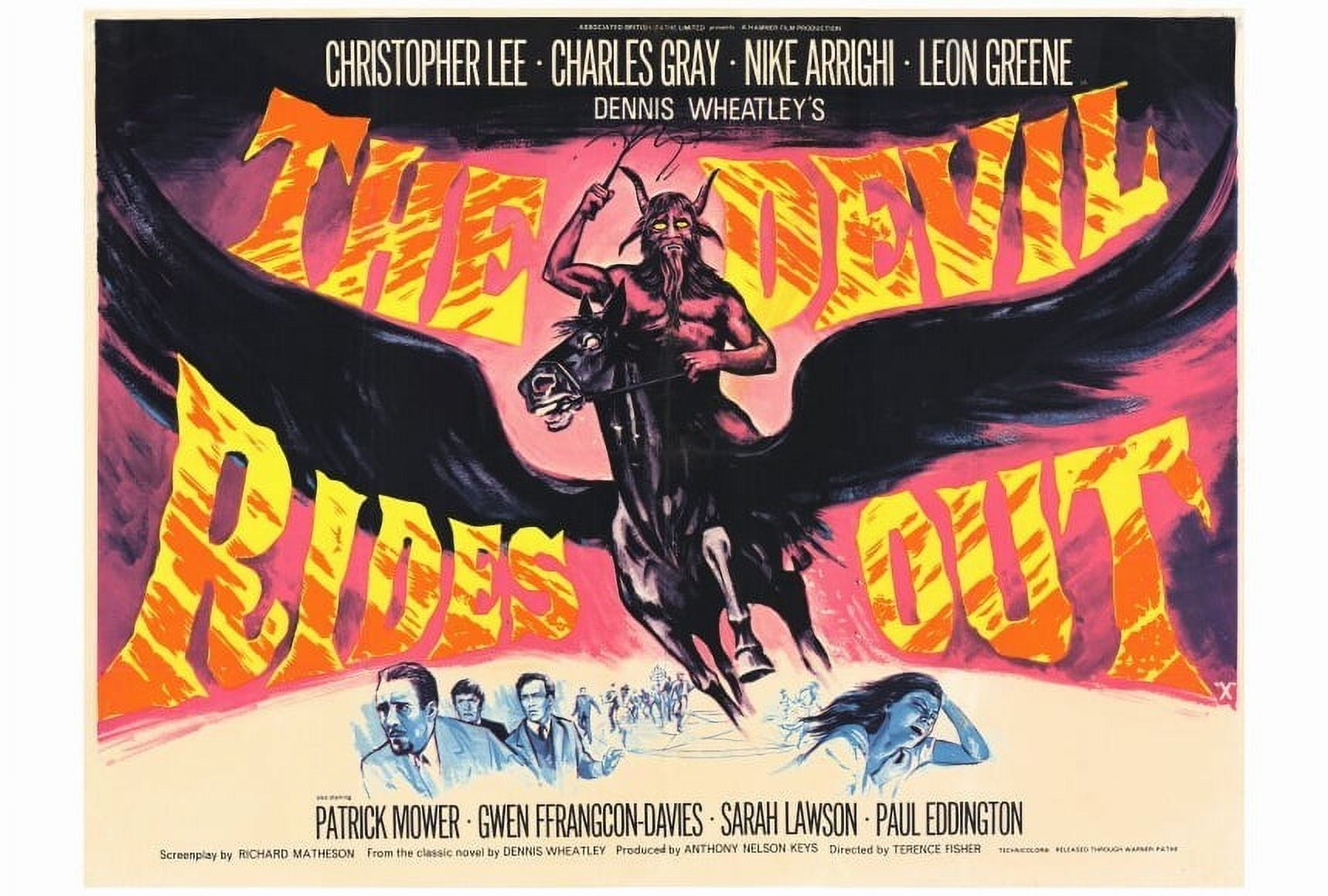 The Devil Rides Out - movie POSTER (Style A) (27" x 40") (1968 ...