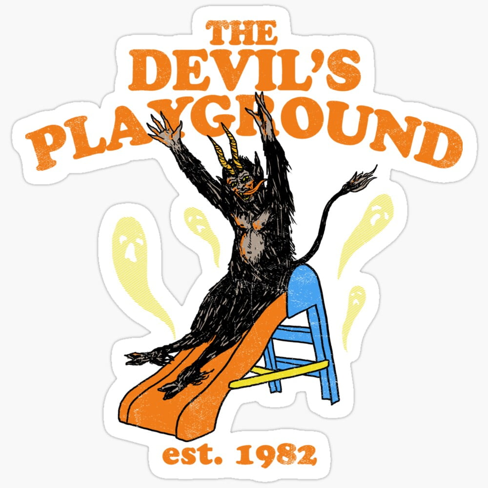 The Devil'S Playground Sticker Phone Decal Water Bottle Stickers Car ...