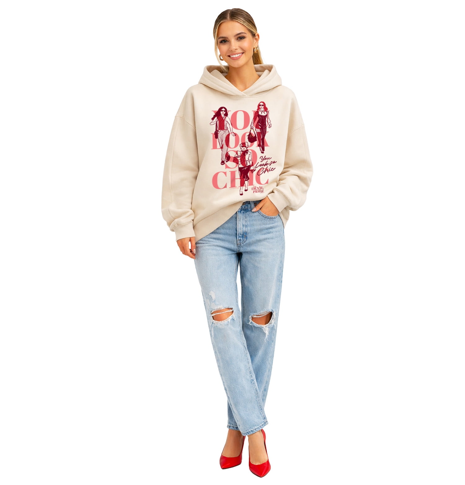 The Devil Wears Prada 2 - You Look So Chic - Women's Oversized Fleece ...