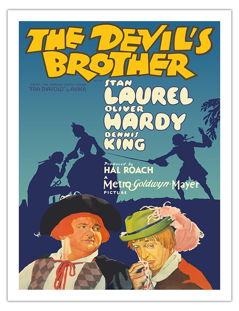 The Devil's Brother - Starring Stan Laurel & Oliver Hardy - Comic Opera (Fra Diavolo) by Auber ...