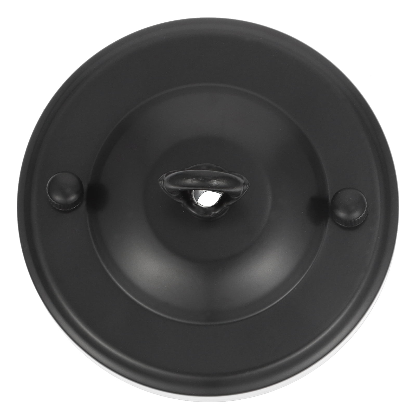 NIAIZEK Black Iron Ceiling Bracket Round Disc Traditional Canopy Kit ...