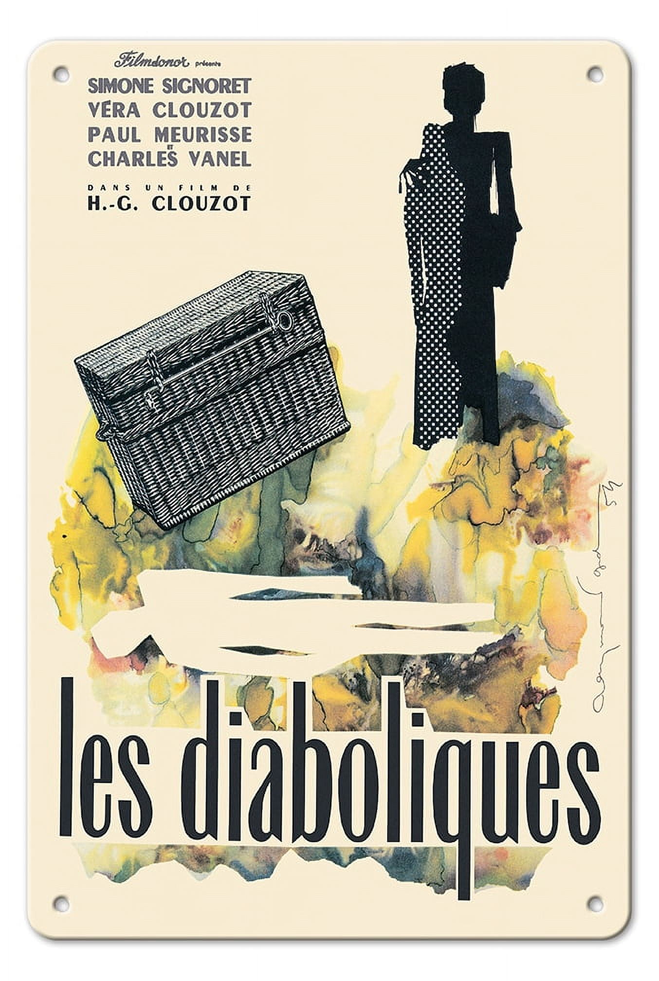 The Diabolical (Les Diabolique) Starring Simone Signoret Directed by ...