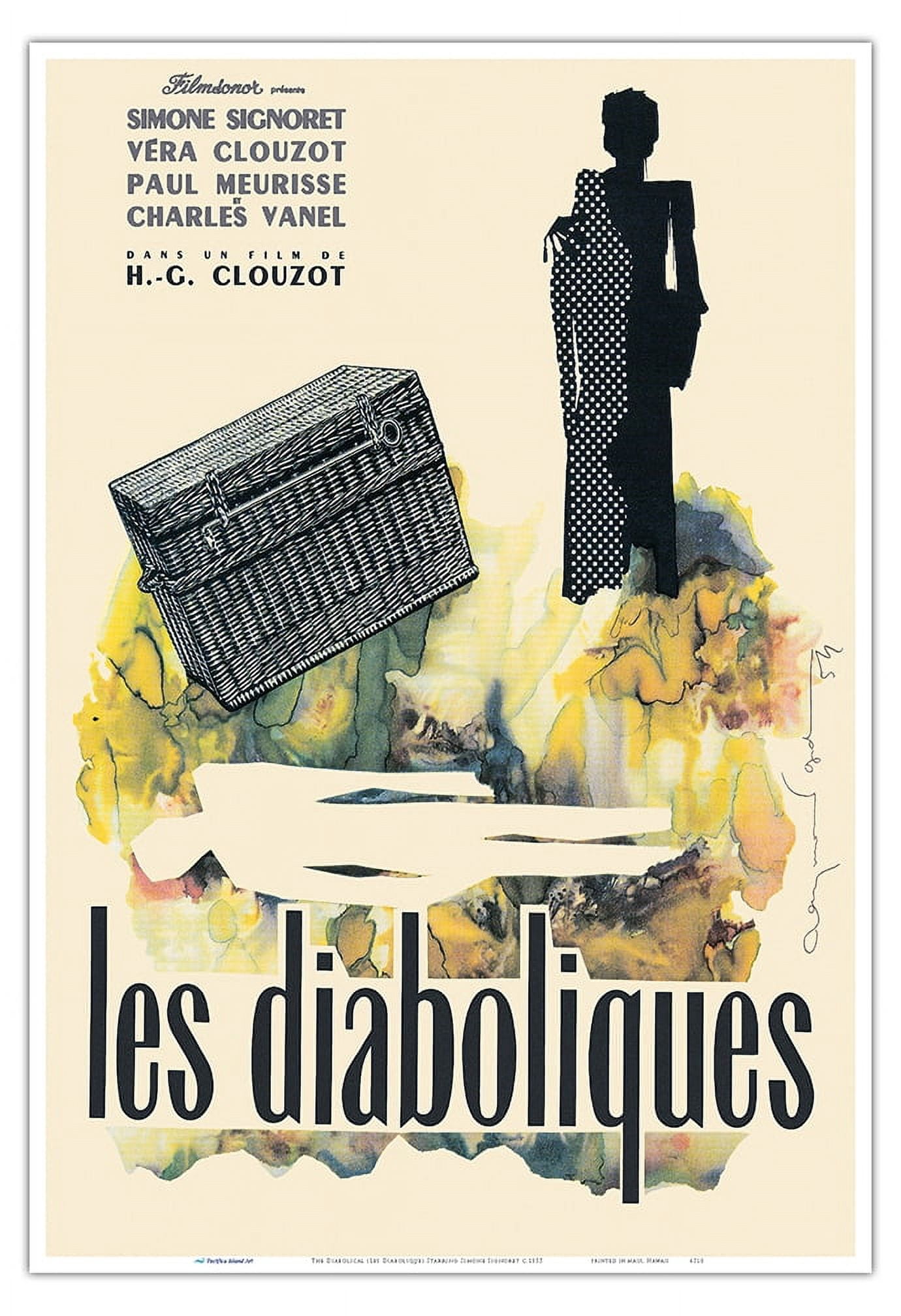 The Diabolical (Les Diabolique) Starring Simone Signoret Directed by ...