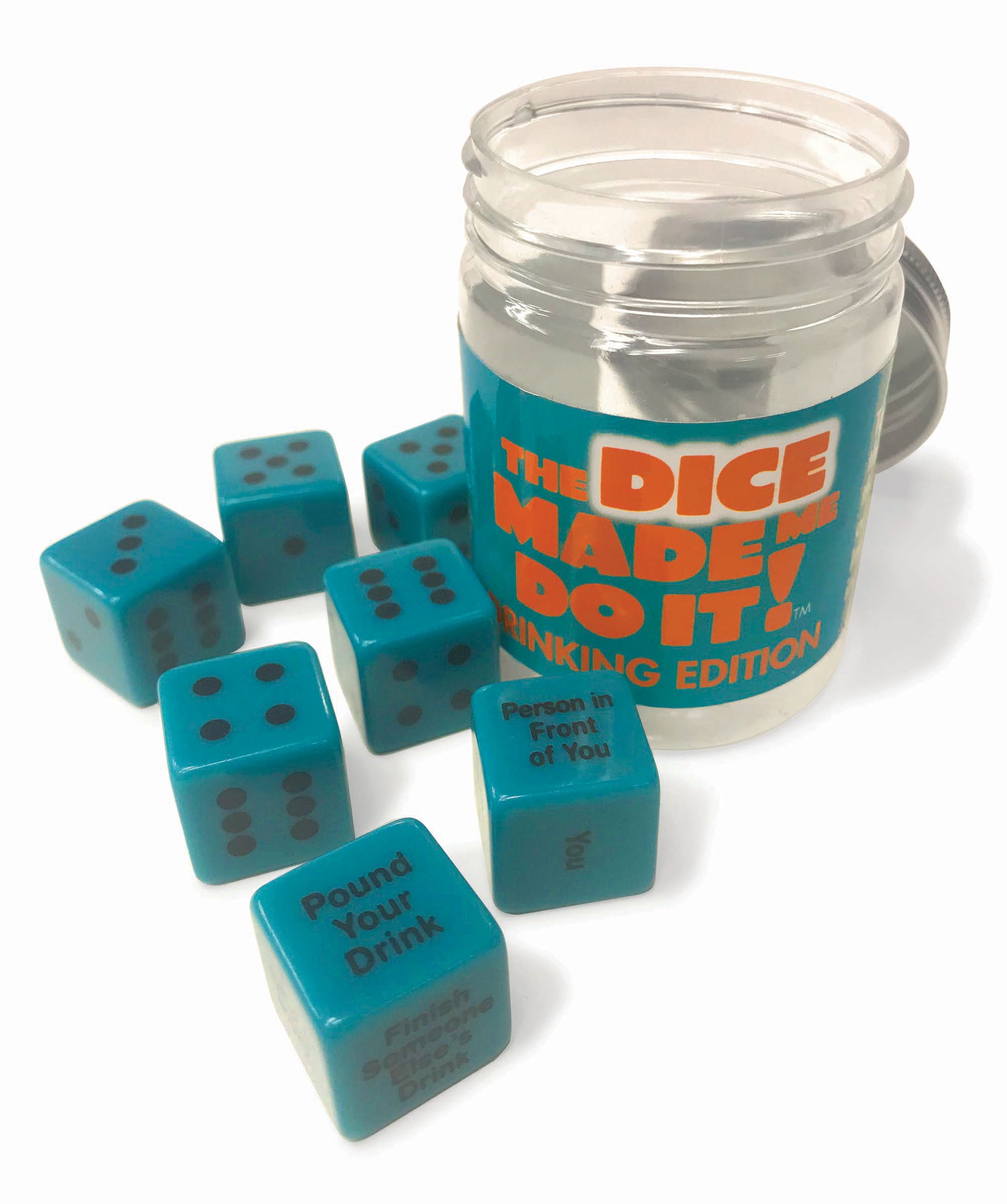 The Dice Made Me Do It! Drinking Edition Dice Game - Walmart.com
