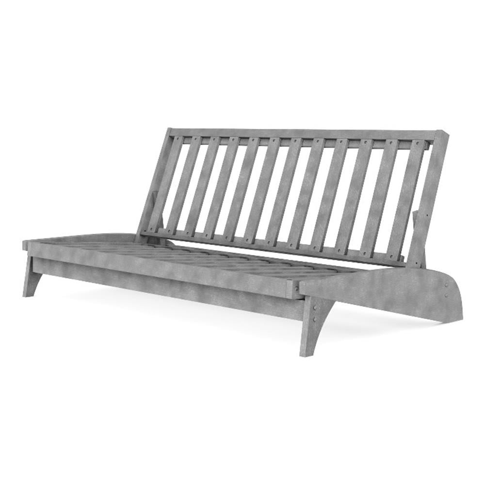 The Dillon all wood Queen Size Futon Frame in Gray - Walmart.com
