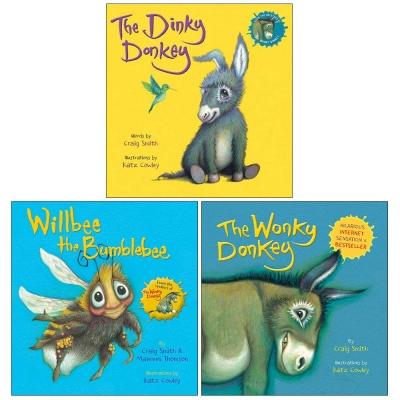 The Dinky Donkey Willbee The Bumblebee The Wonky Donkey 3 Books ...
