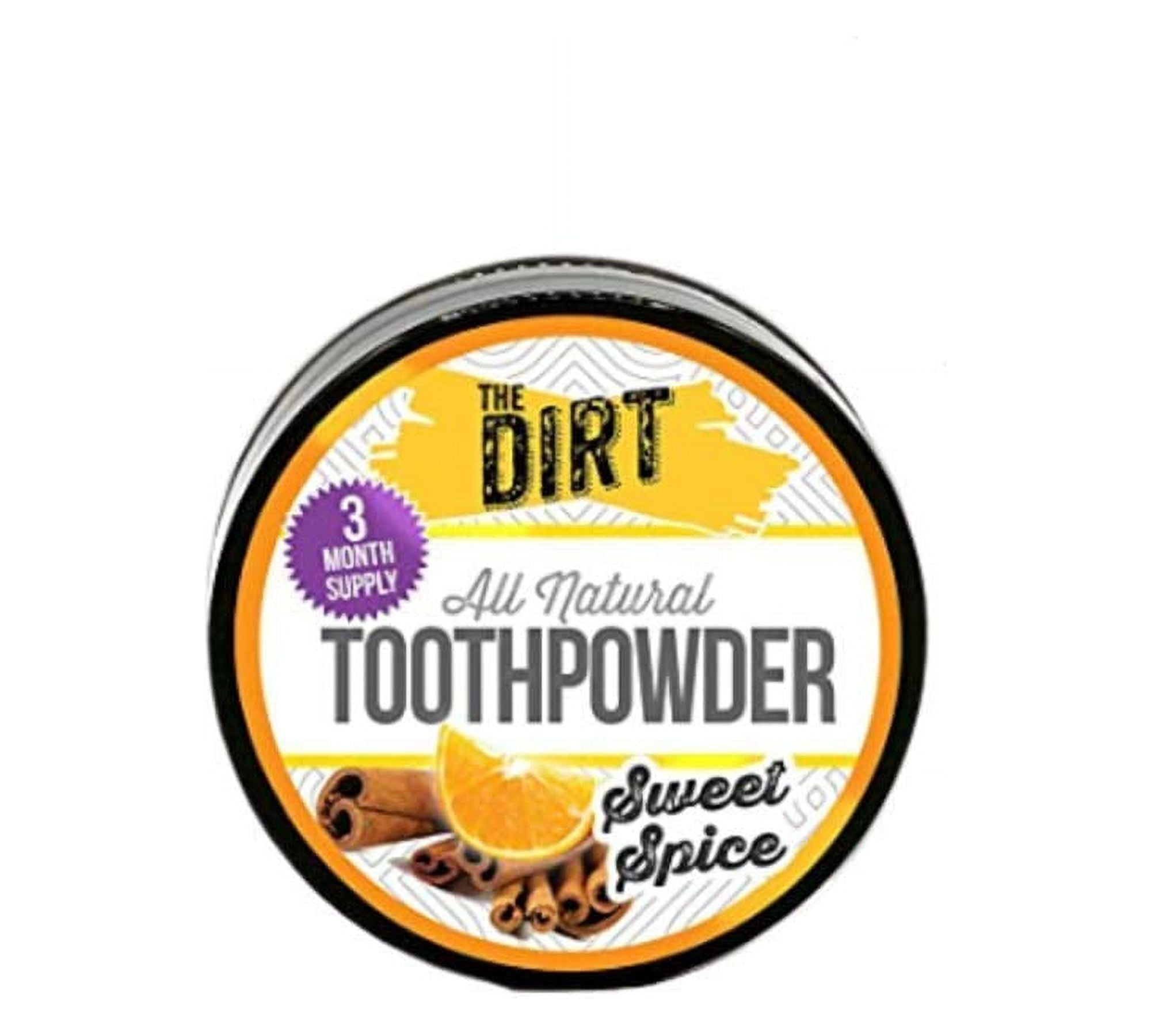 The Dirt - Remineralizing Tooth Powder, Natural Fluoride-Free Teeth ...