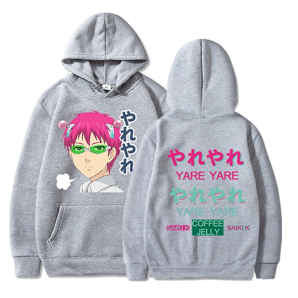 The Disastrous Life of Saiki K Merch Hoodie Long Sleeve Sweatshirt ...