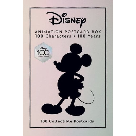 Disney Animation Mickey Mouse Postcard Box - Collectible Keepsake ...