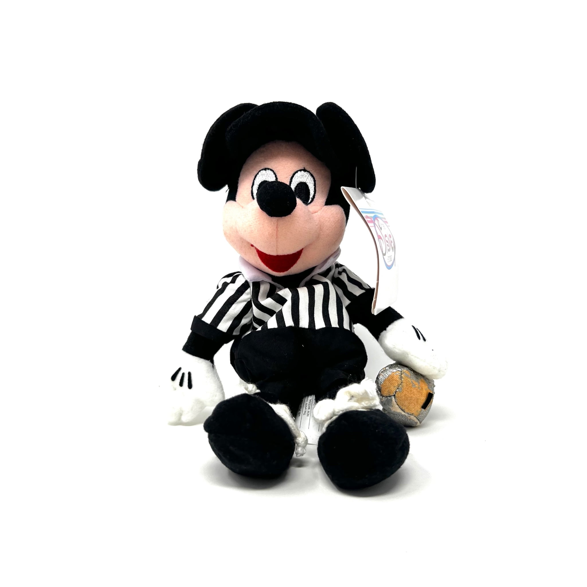 The Disney Store Mini Bean Bag Referee Mickey Plush - Walmart.com