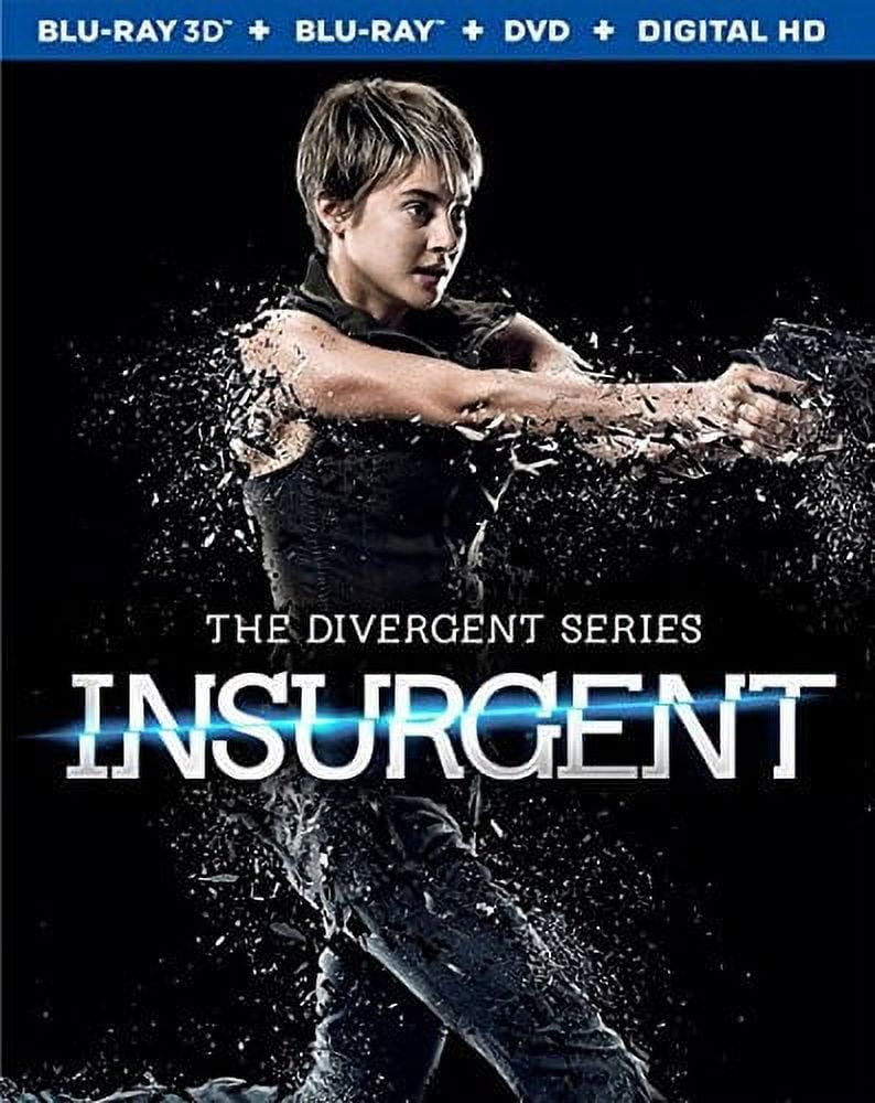 The Divergent Series: Insurgent (Blu-ray + Blu-ray + DVD), Lions Gate ...