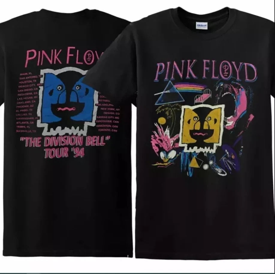 The Division Bell Tour Concert Rock Band Music Vintage 1994 Pinkkkkk ...