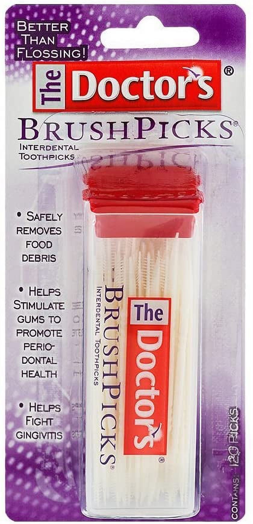 The Doctors Brush Picks Interdental Toothpicks, 120 ct - Walmart.com