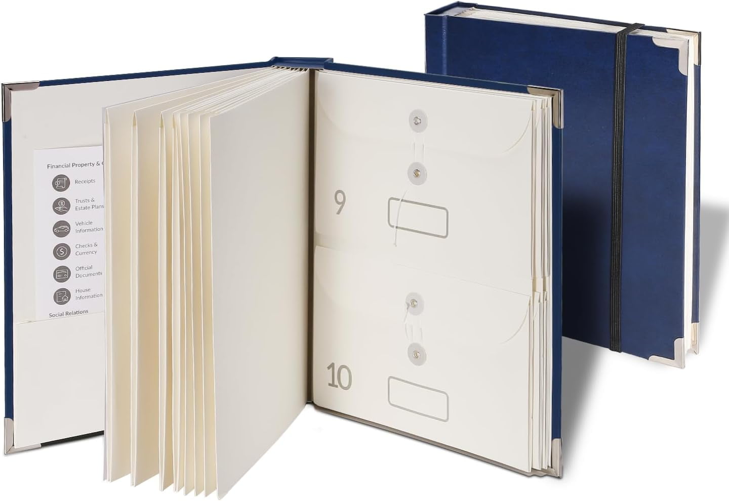 The Document Organizer,Important Document Organizer,Hard Cardboard ...