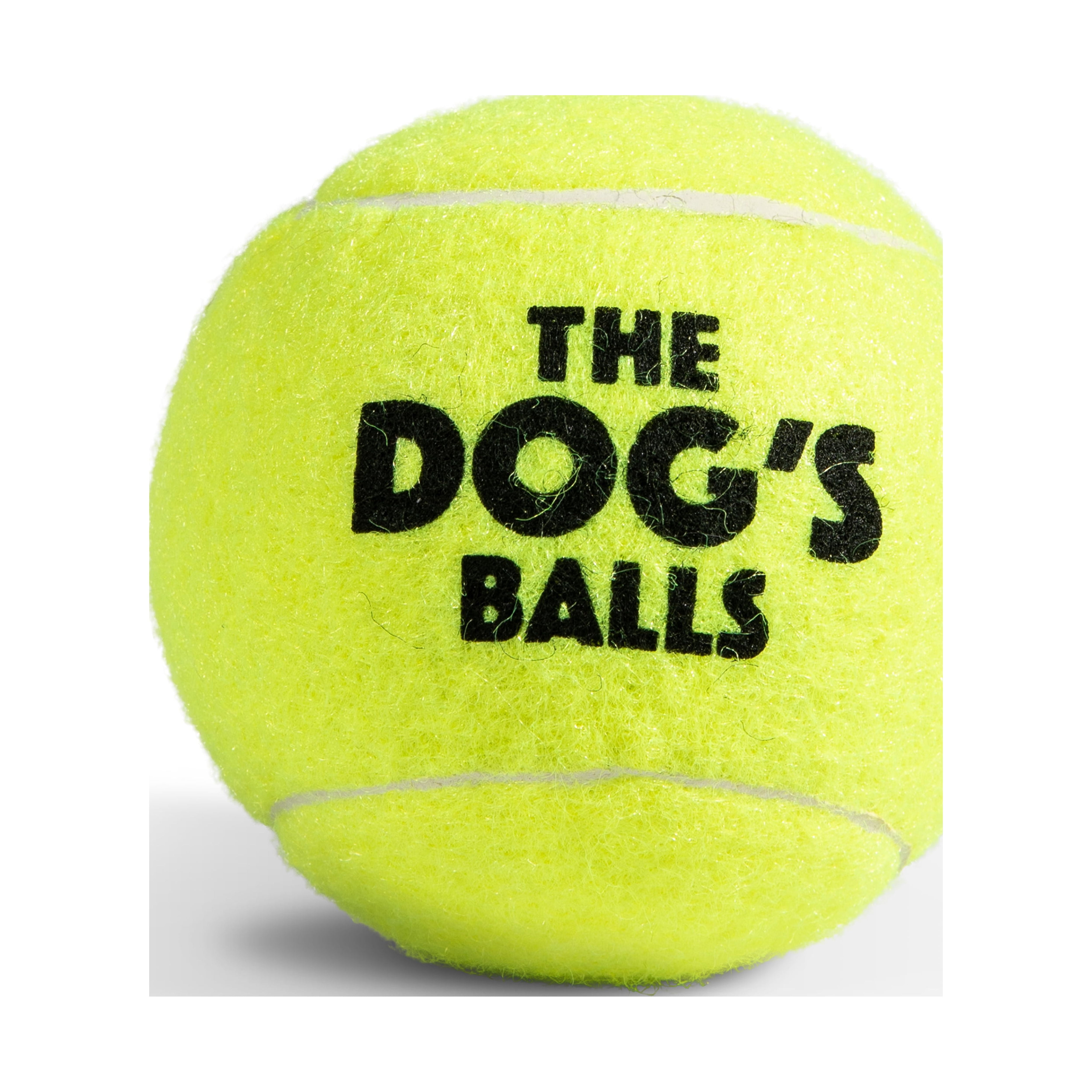 The Dog's Balls, Dog Tennis Balls, 12-Pack Yellow, 2.5 Inches Diameter ...