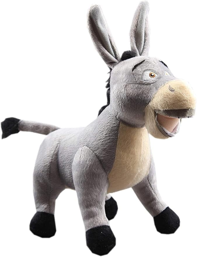 The Donkey Plush Toy 12'' L Stuffed Animal Donkey Plush Donkey Toy ...