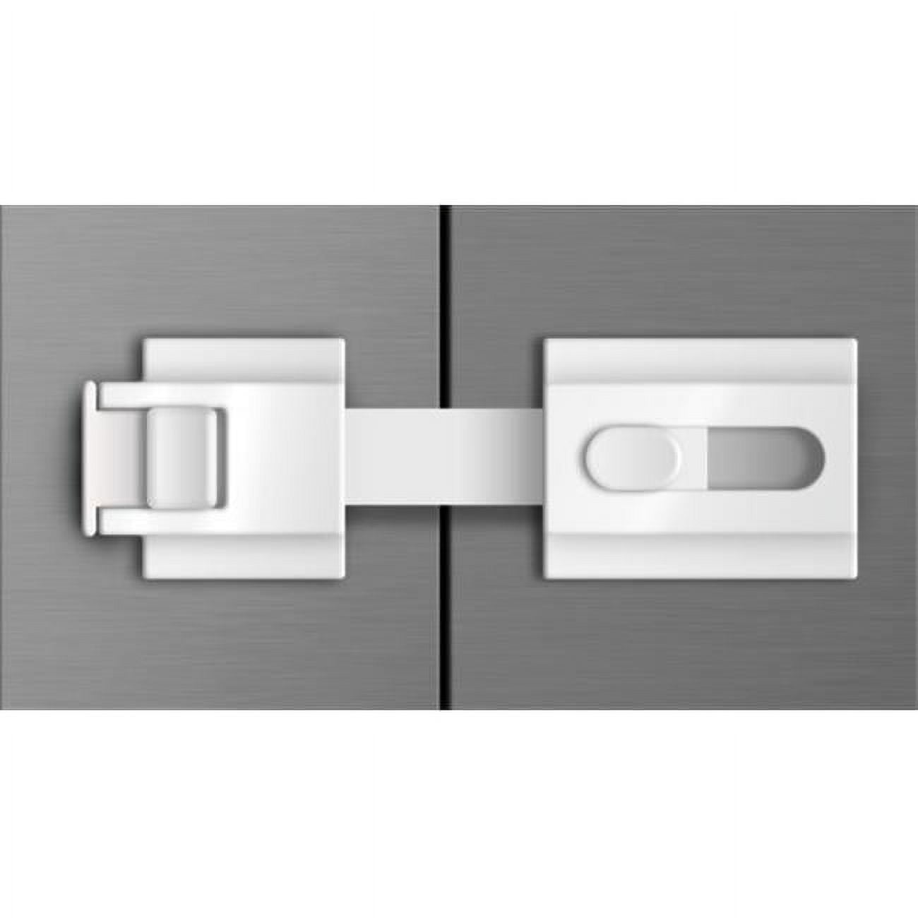 The Door Guardian TGRL-W The Guardian Refrigerator Lock - White ...