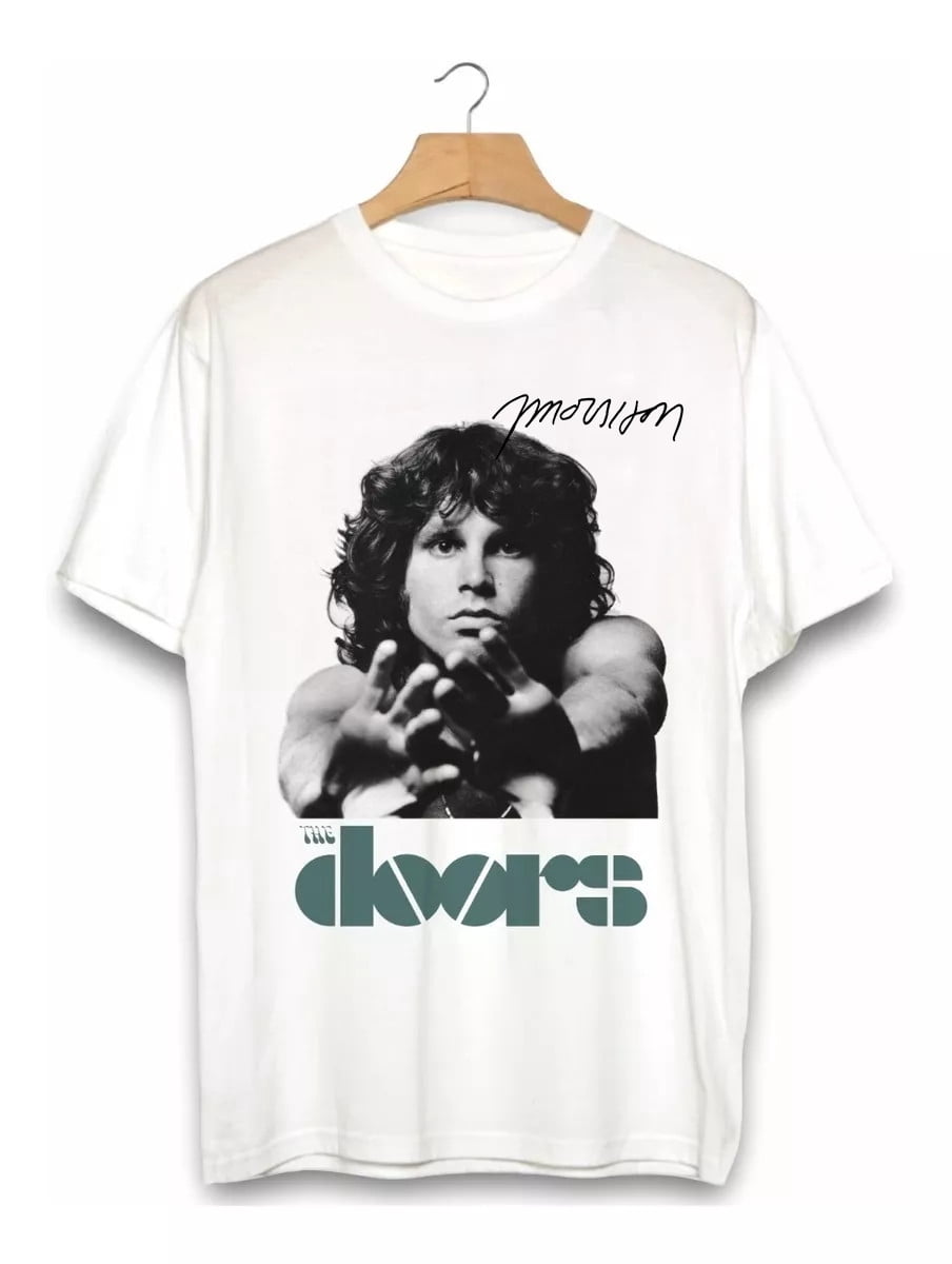 The Doors Jim Morrison Heavy Cotton White All Size Unisex Shirt ...