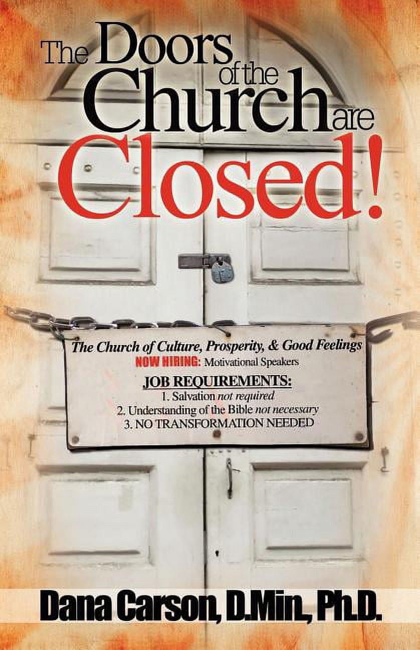 The Doors of the Church Are Closed, (Paperback) - Walmart.com