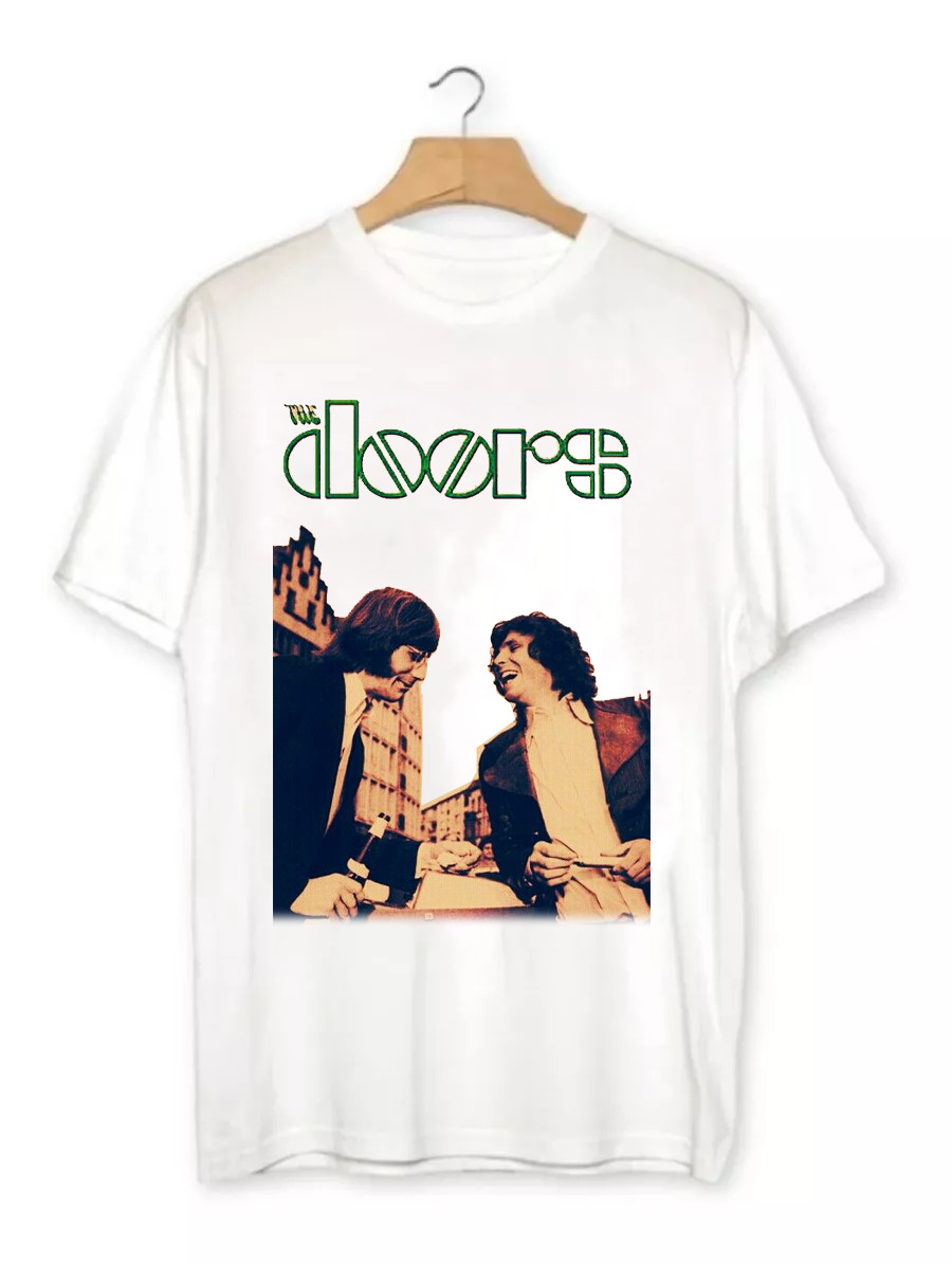 The Doors - Ray Manzarek and Jim Morrison White All Size Gift Shirt ...