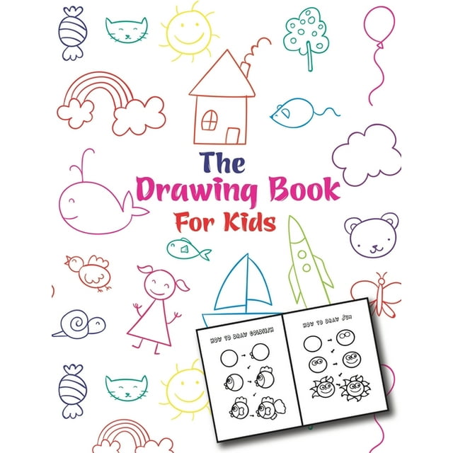 The Drawing Book For Kids: An Easy and Simple Step-by-Step Drawing Book ...