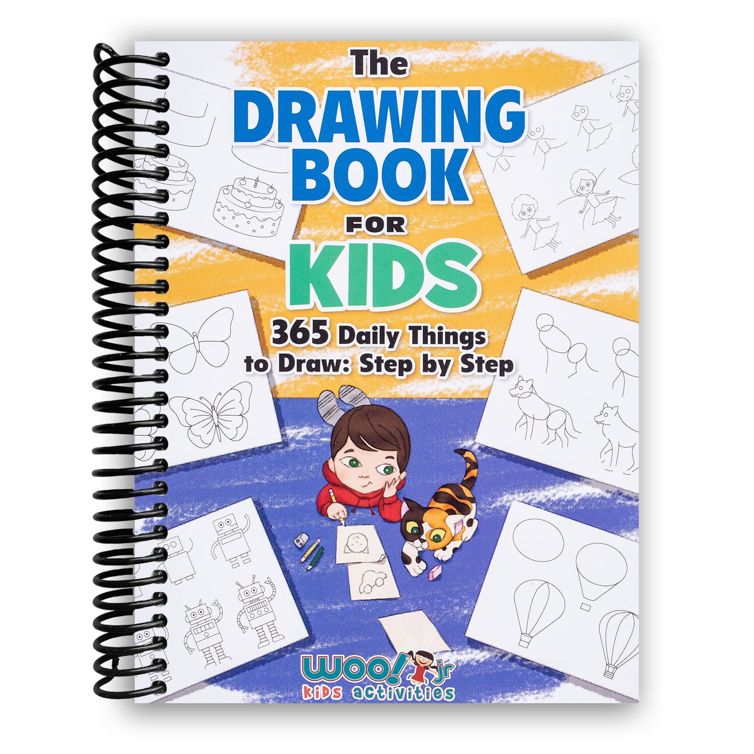 The Drawing Book for Kids: 365 Daily Things to Draw, Step by Step (Woo ...