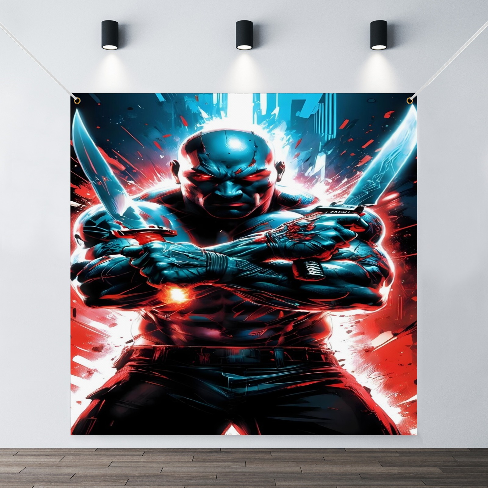 The Drax the Destroyer holiday banner is perfect for adding festive ...