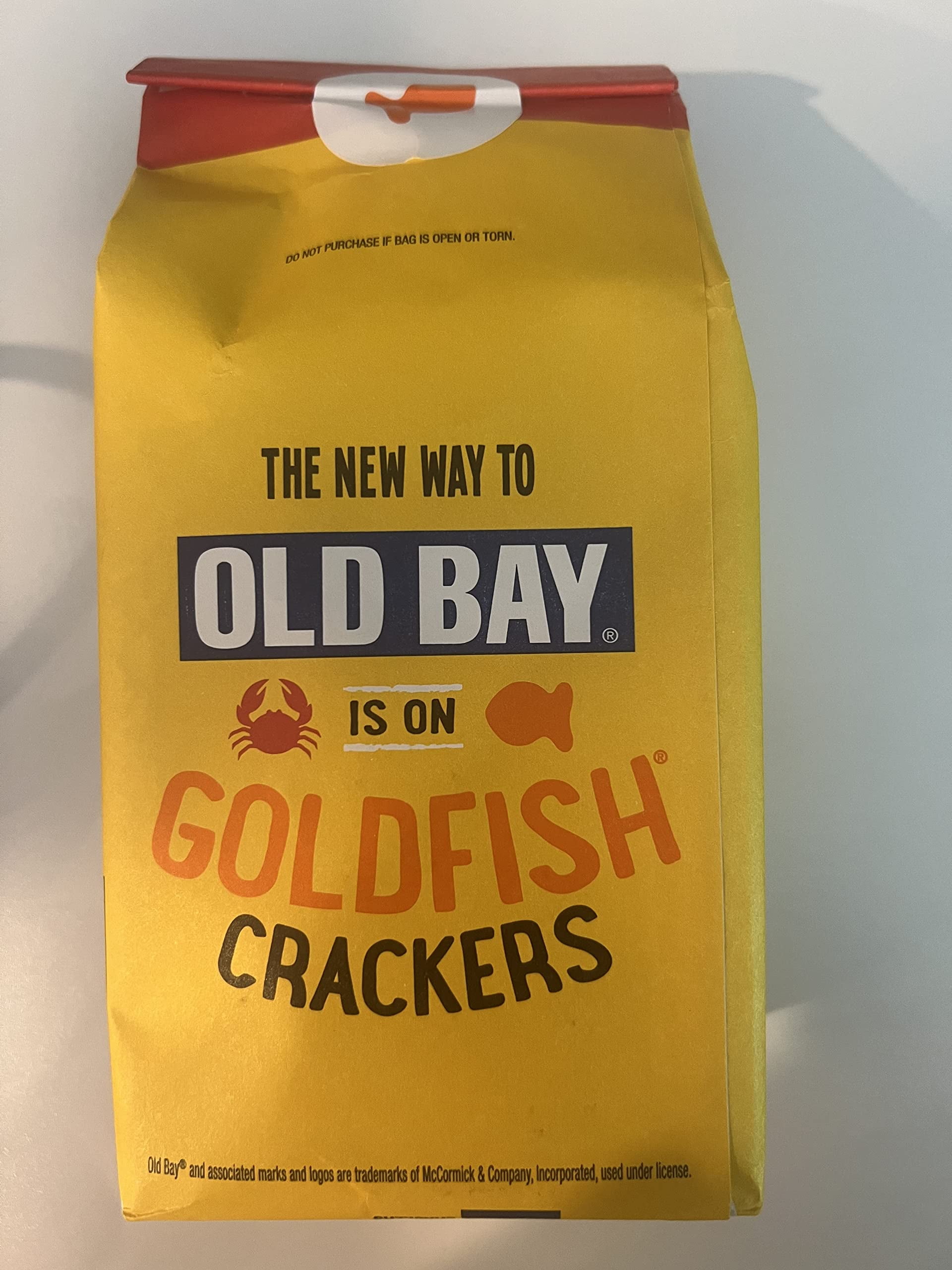 The Drayce Place Old Bay MDA05 Goldfish Seasoned Snack Crackers Limited ...