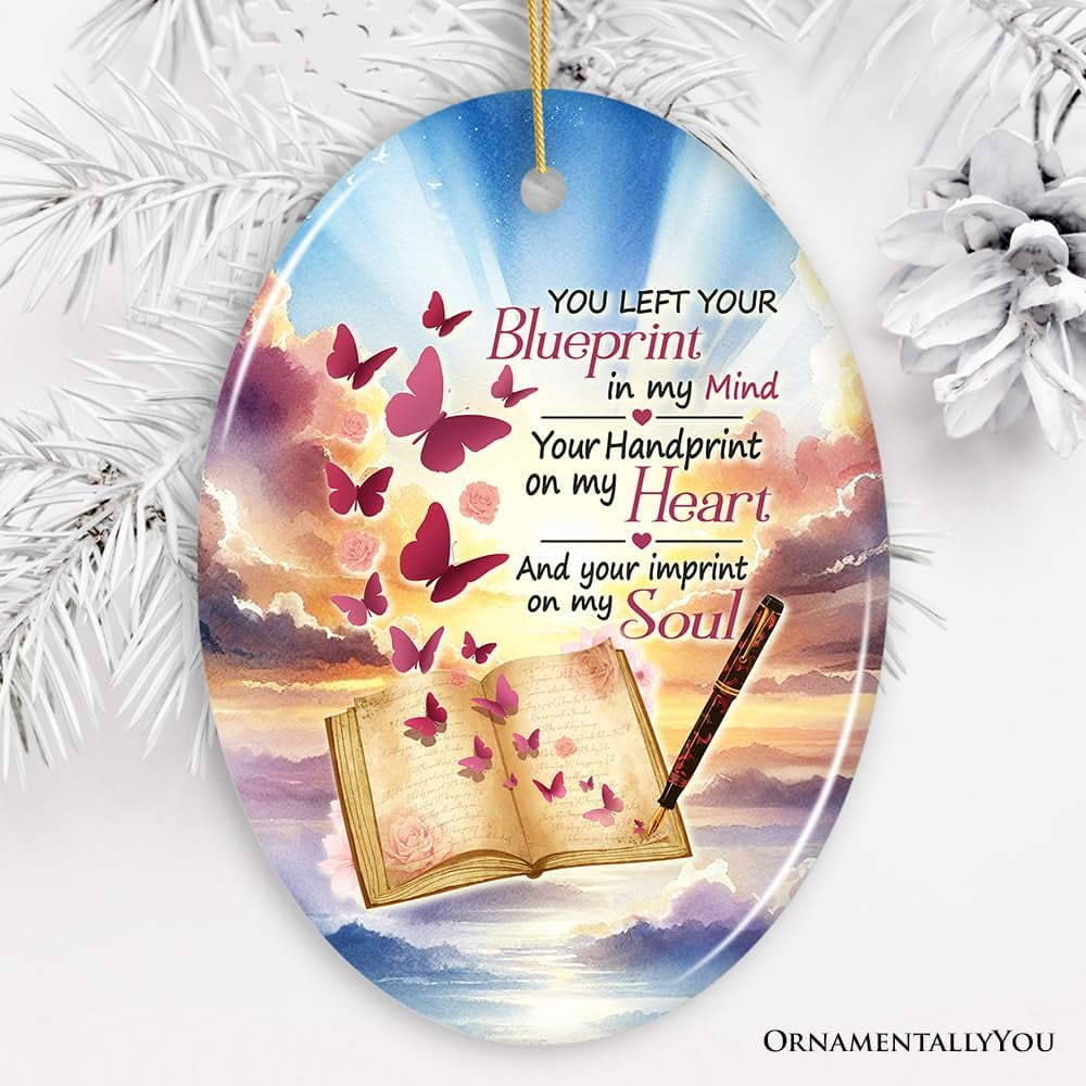 The Dreamy Den Blueprint In Mind, Heart And Soul Ornament, Heavenly ...