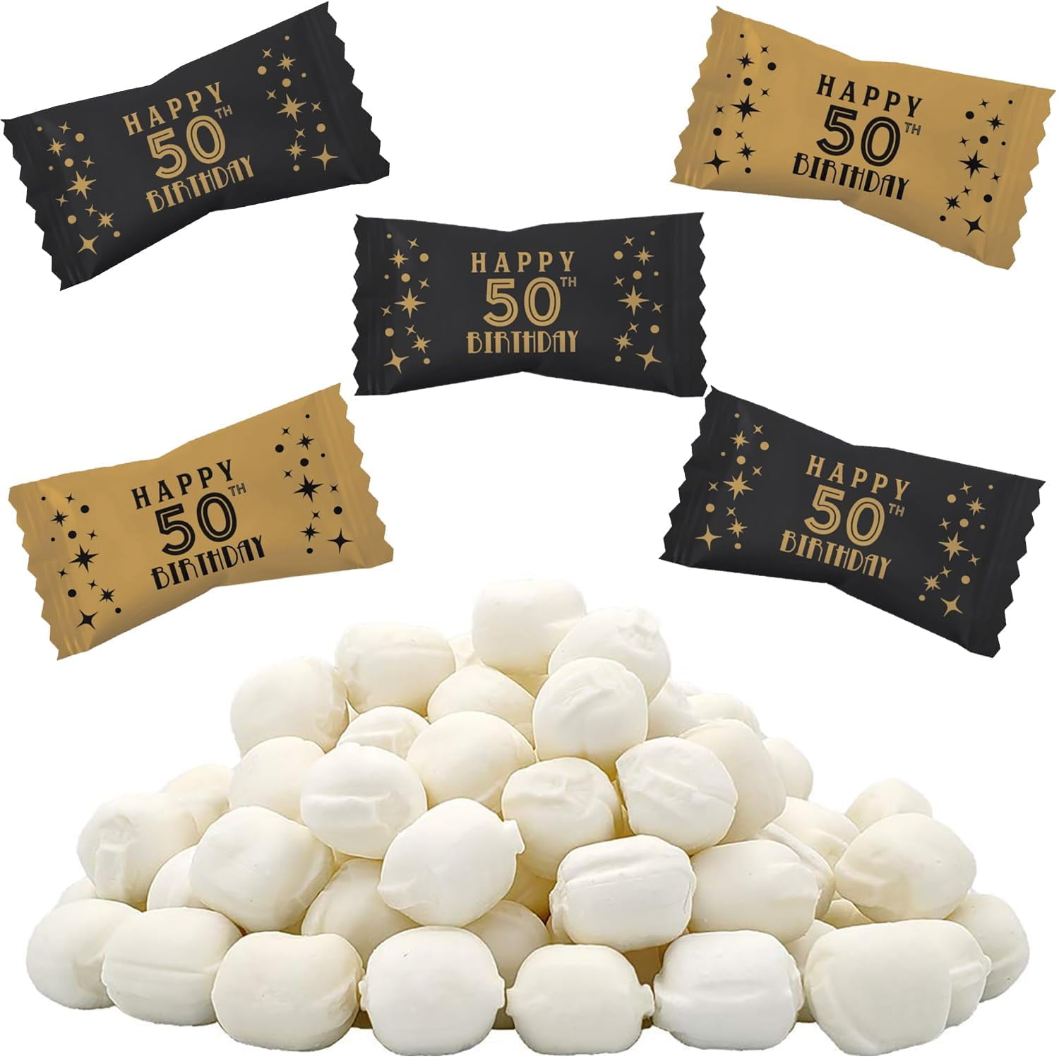 The Dreidel Company 50th KEF28 Birthday Buttermints, Mint Candies ...