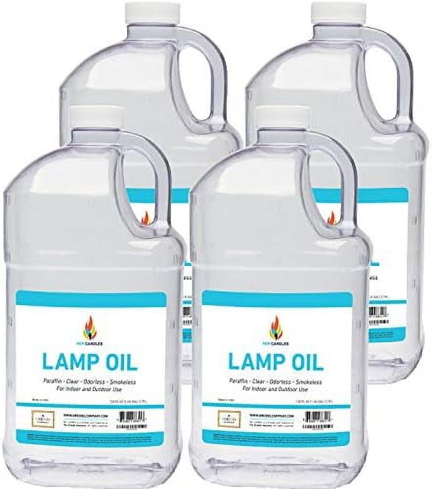 The Dreidel Company Liquid Paraffin Lamp Oil - 1 Gallon - Smokeless ...