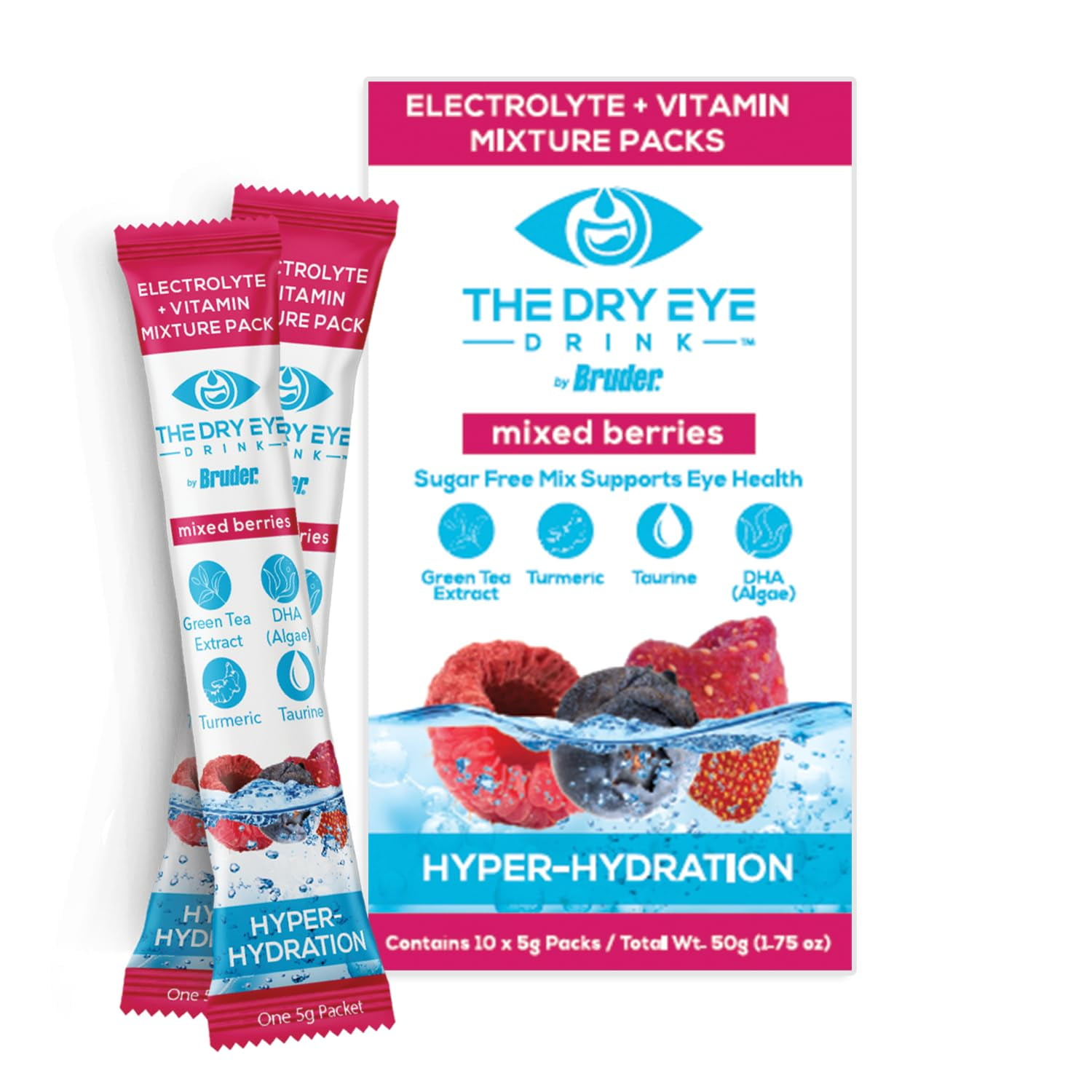 The Dry Eye Drink l Ultimate Hydration for Dry Eyes l Sugar-Free ...