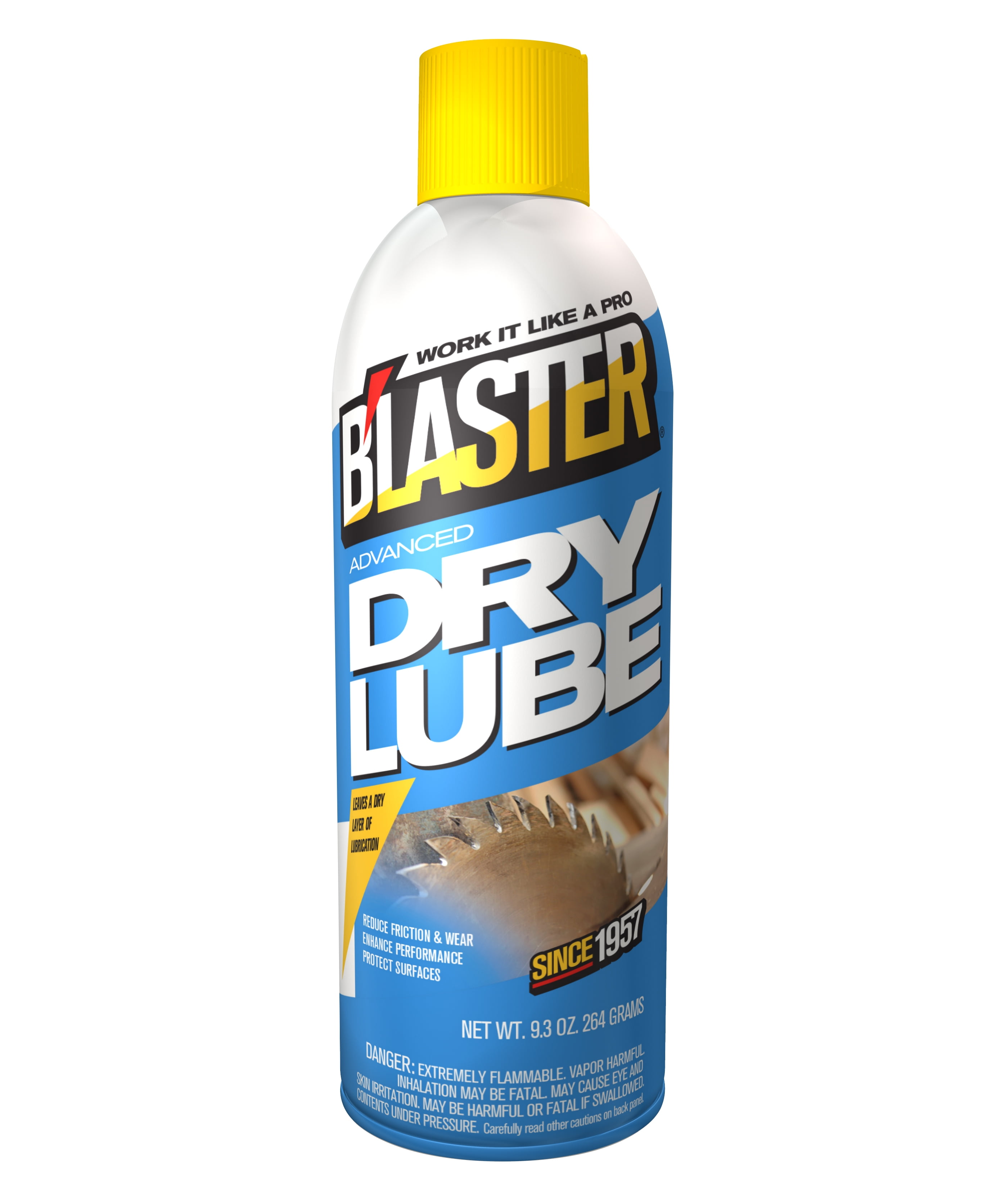 Blaster The Dry Lube 11 Oz - Superior Spray Lubricant for Friction ...