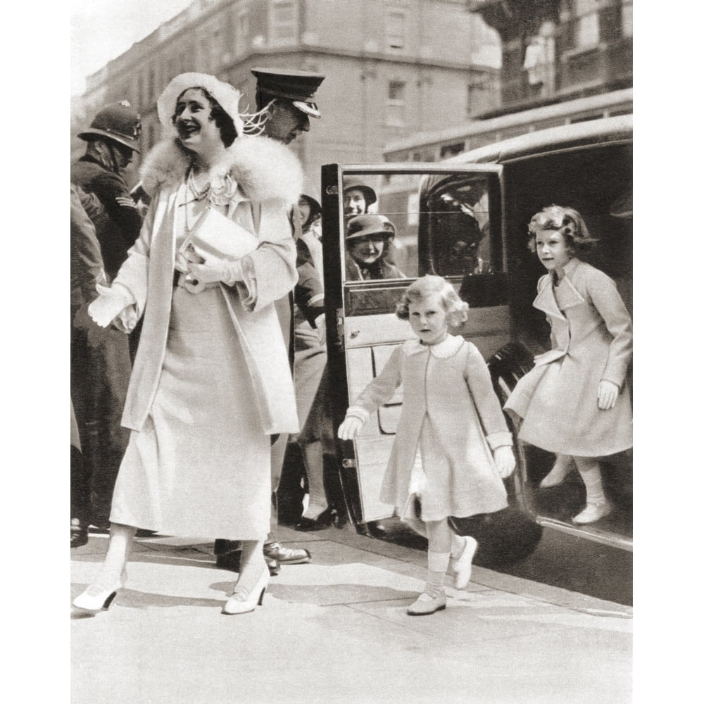 The Duchess of York arriving at the Royal Tournament at Olympia in 1935 ...