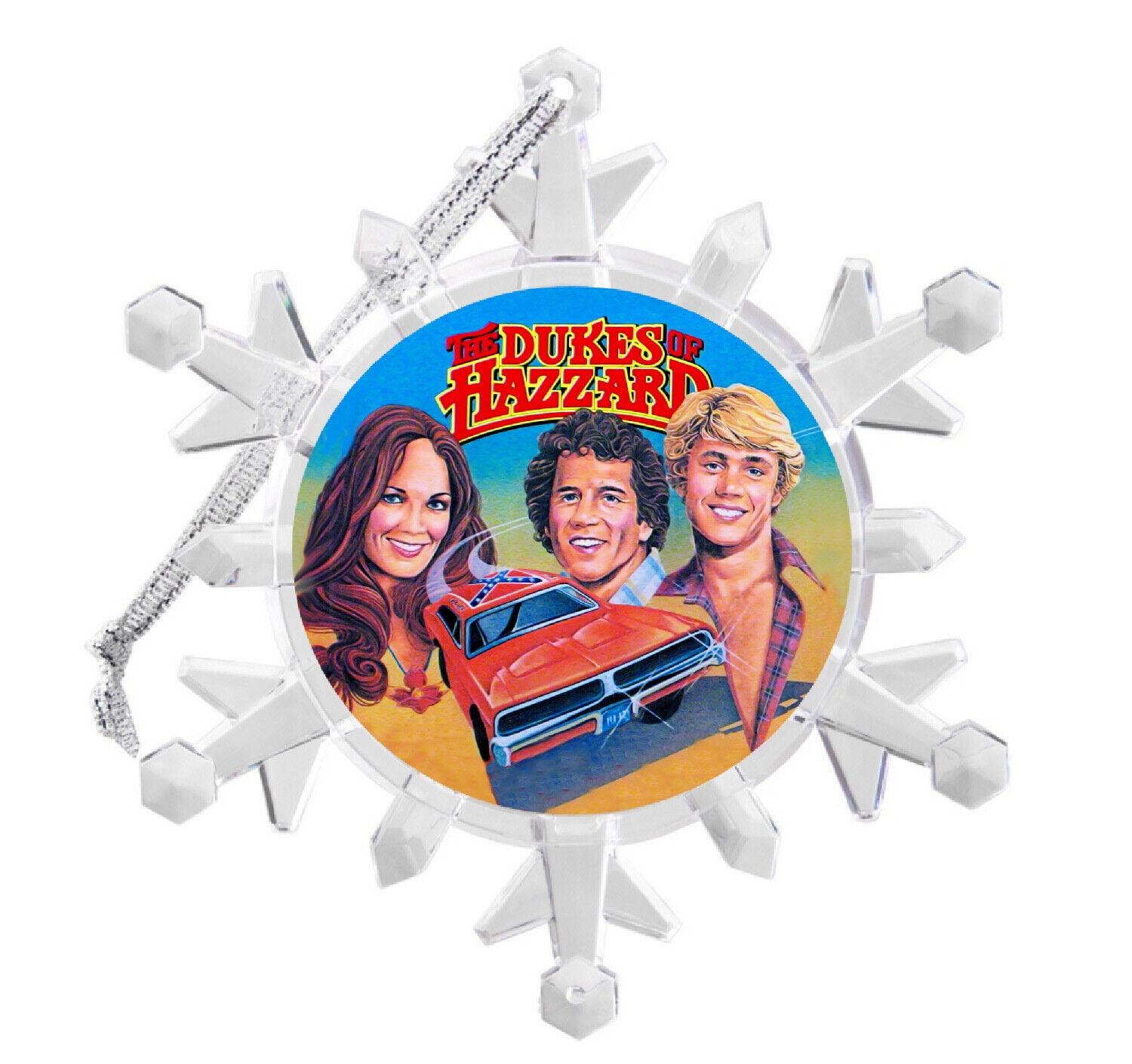 The Dukes of Hazzard Snowflake Multi Blinking Holiday Christmas Tree ...