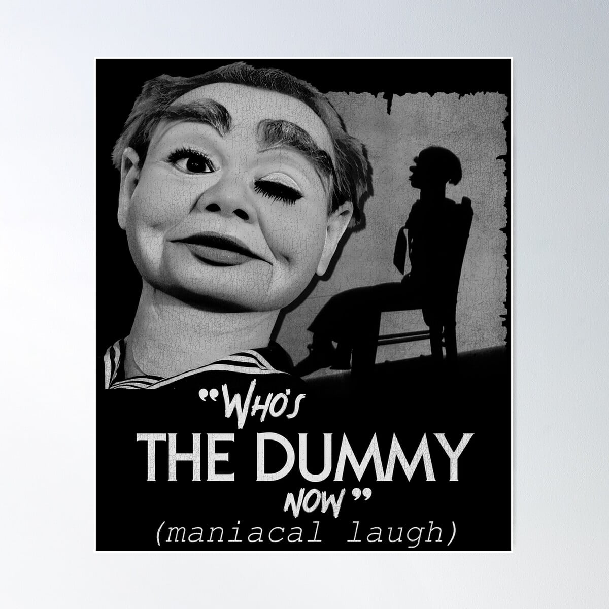 The Dummy Poster Wall Art, Modern Wall Decor For Living Room Bedroom ...