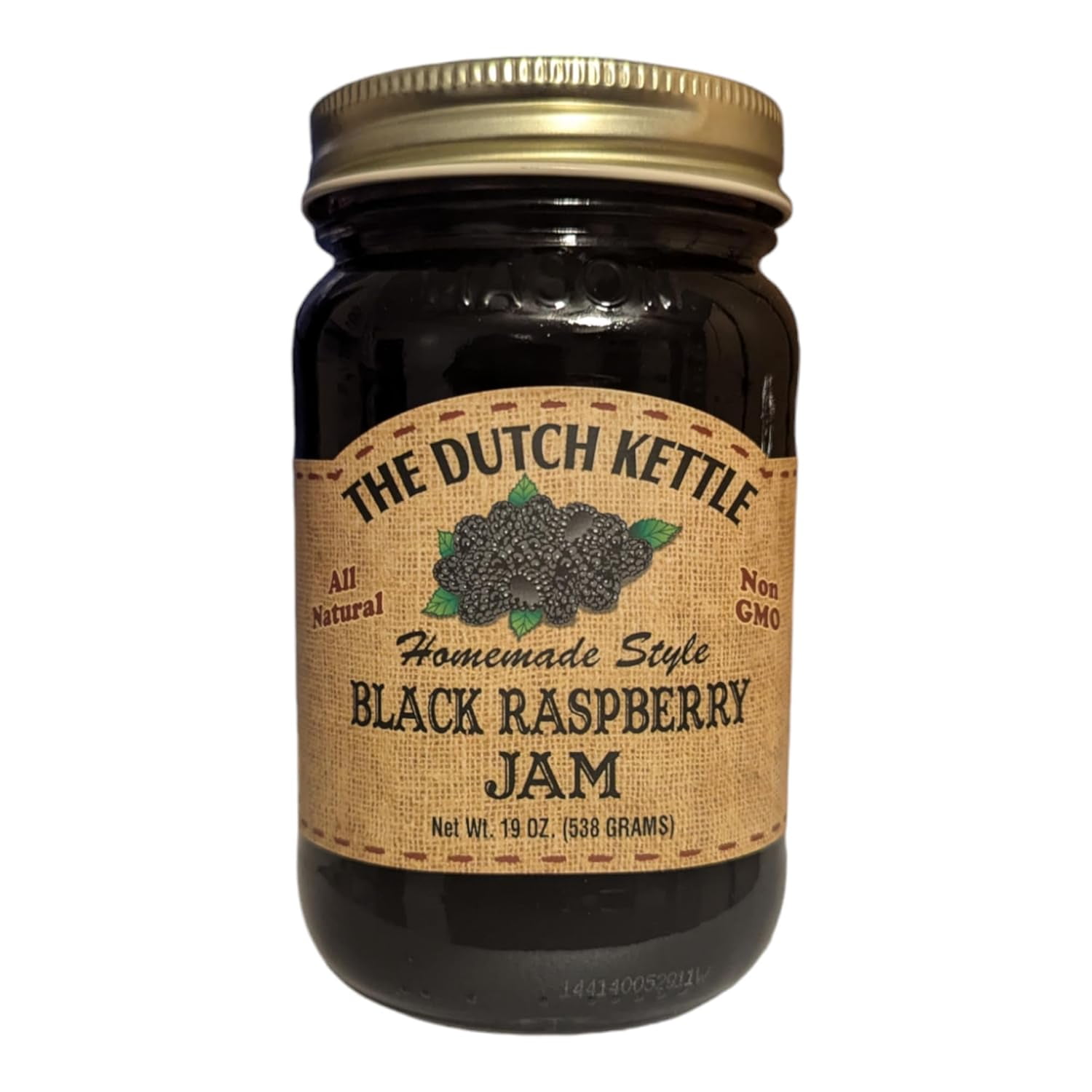 The Dutch Kettle Amish Homemade Black Raspberry Jam - One (18 oz Jar ...