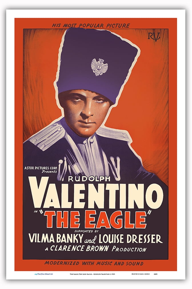 The Eagle (The Lone Eagle) - Starring Rudolph Valentino Vilma Banky and ...
