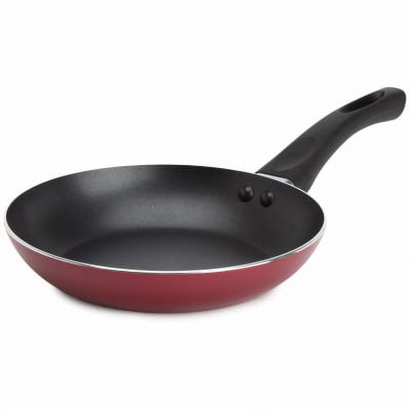 The Easy Clean 8" Red Non-stick Fry Pan is PFOA so you cook with conf ...