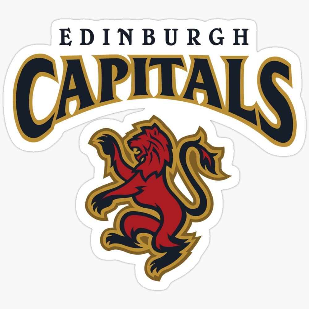 The Edinburgh Capitals Sticker Phone Decal Water Bottle Stickers Car ...