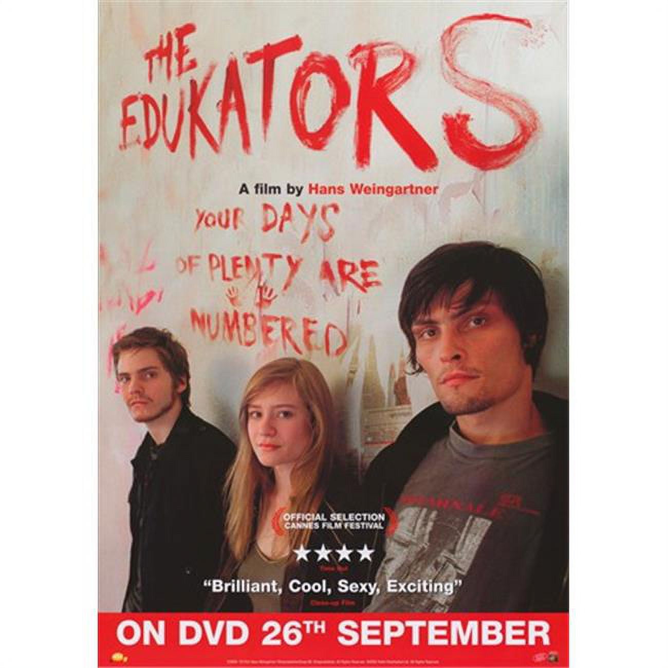 The Edukators Movie Poster - 11 x 17 in. - Walmart.com
