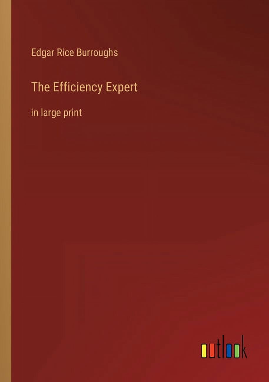 The Efficiency Expert: In Large Print - 9783368328023 - Walmart.com