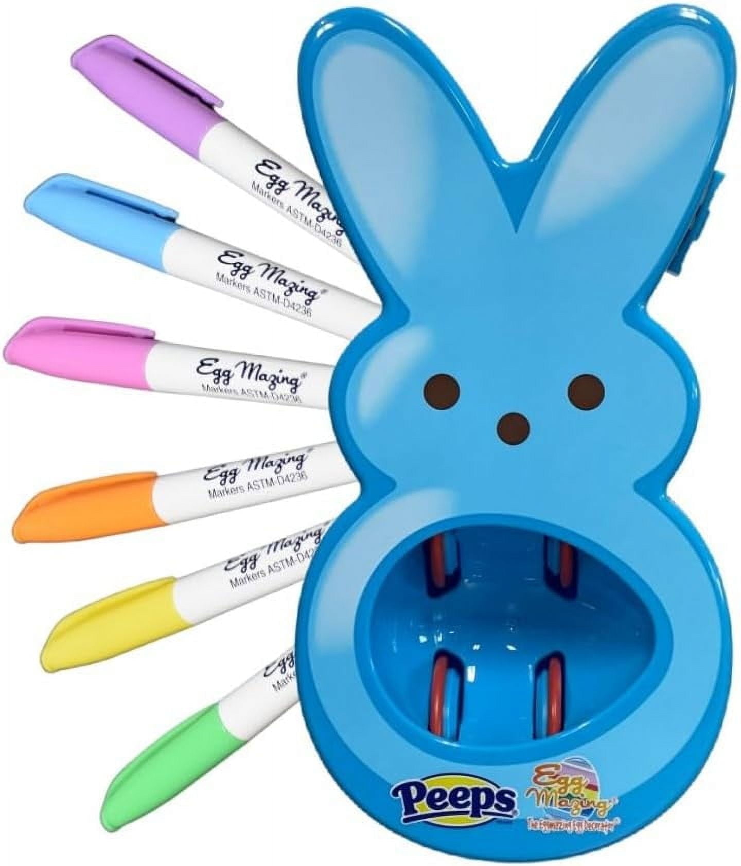 The Eggmazing Egg Decorator - Peeps Bunny - Arts and Craft Set Includes ...