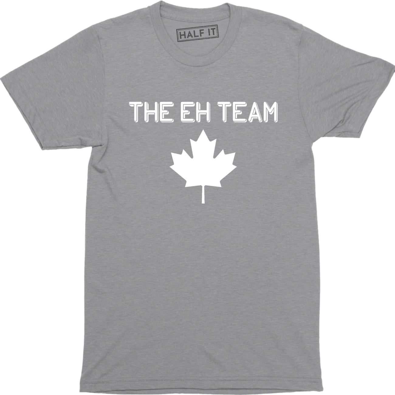 The Eh Team Funny Canada Day Canadian Flag Maple Leaf Men's T-Shirt ...